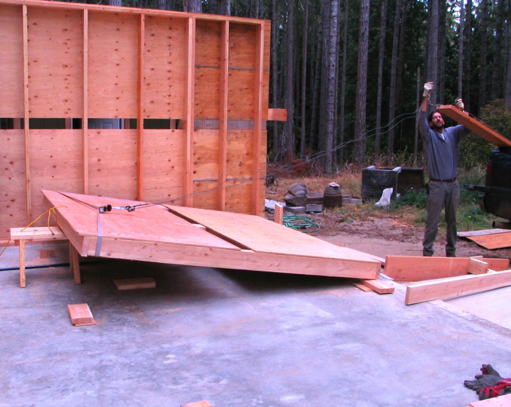 DIY - Framing and Raising the Walls - Richard Menard